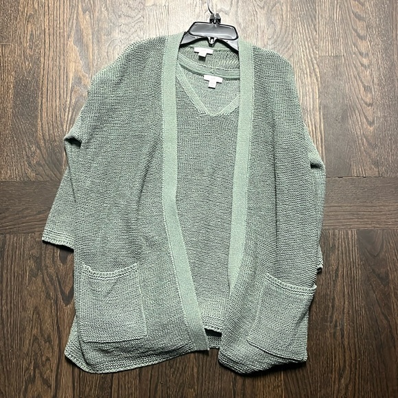 Tops | J Jill Extra Small Cardigan And Small Petite Vneck Sleeveless ...